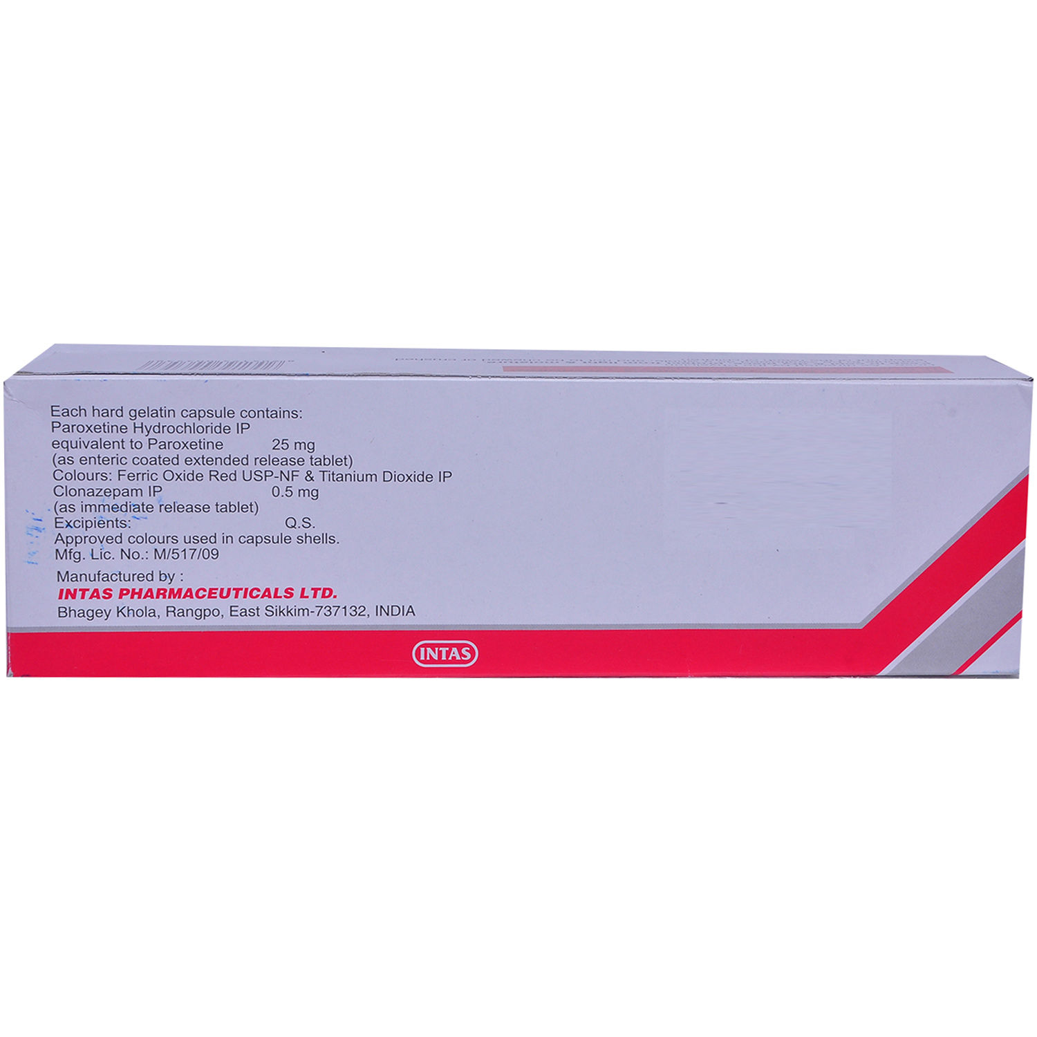 Pexep Plus 25 Capsule 10's Price, Uses, Side Effects, Composition ...