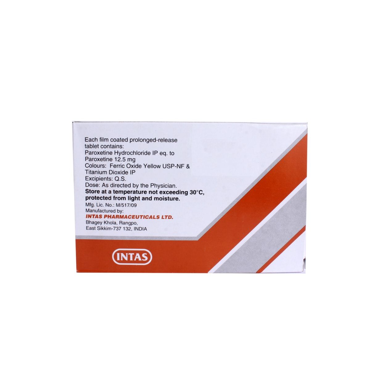 Pexep CR 12.5 Tablet 15's Price, Uses, Side Effects, Composition ...