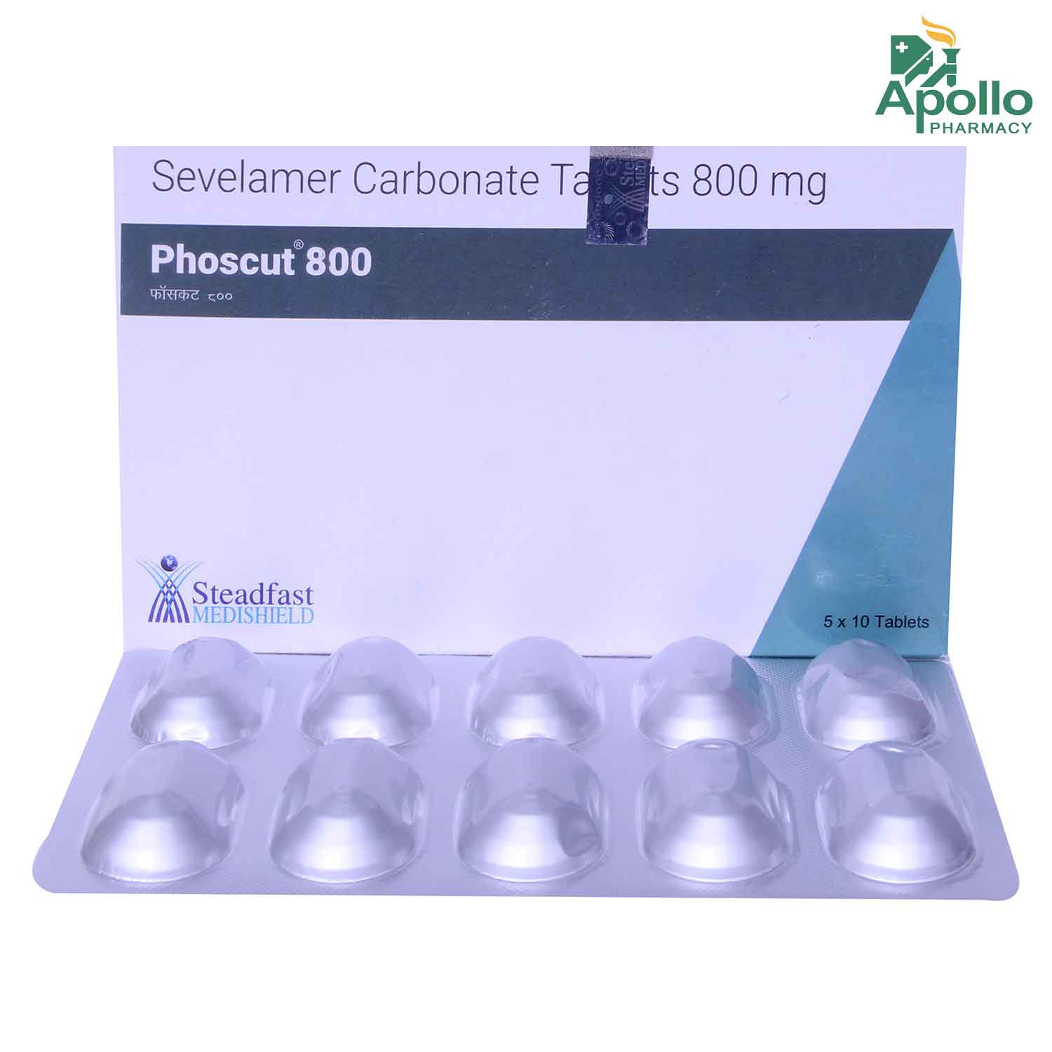 Phoscut 800 Tablet 10's Price, Uses, Side Effects, Composition - Apollo ...