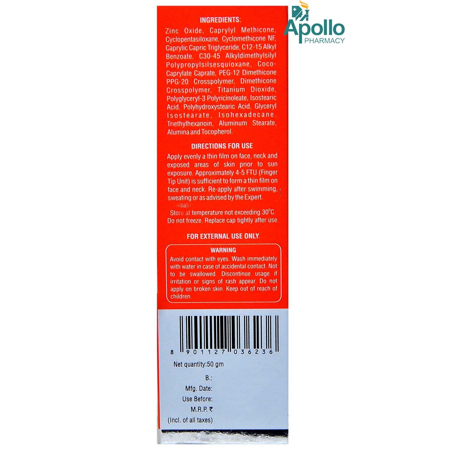 Photostable Insta Sunscreen Gel 50 gm Price, Uses, Side Effects ...