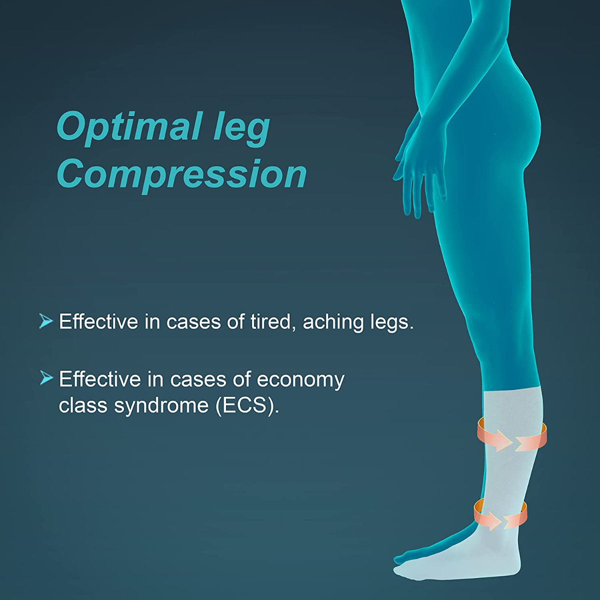 DVT Stockings Knee Medium, 1 Pair Price, Uses, Side Effects ...