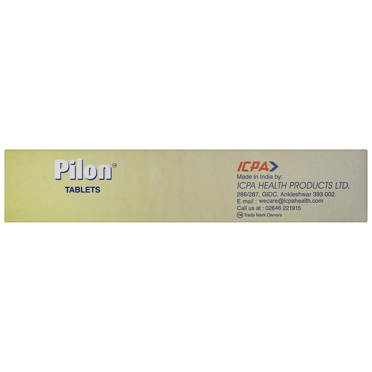 Pilon, 20 (2 x 10) Tablets Price, Uses, Side Effects, Composition ...