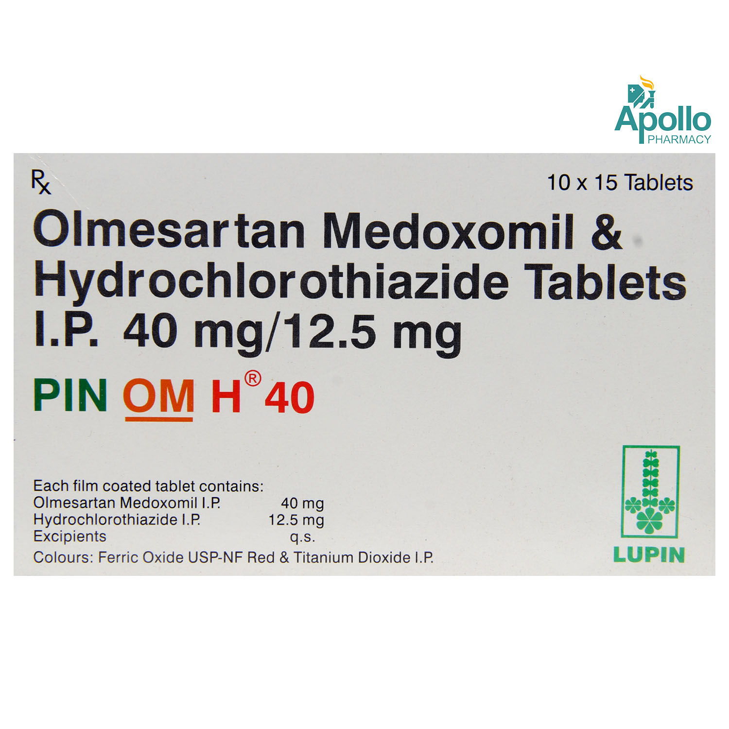 Pinom H 40 Tablet 15's Price, Uses, Side Effects, Composition - Apollo ...