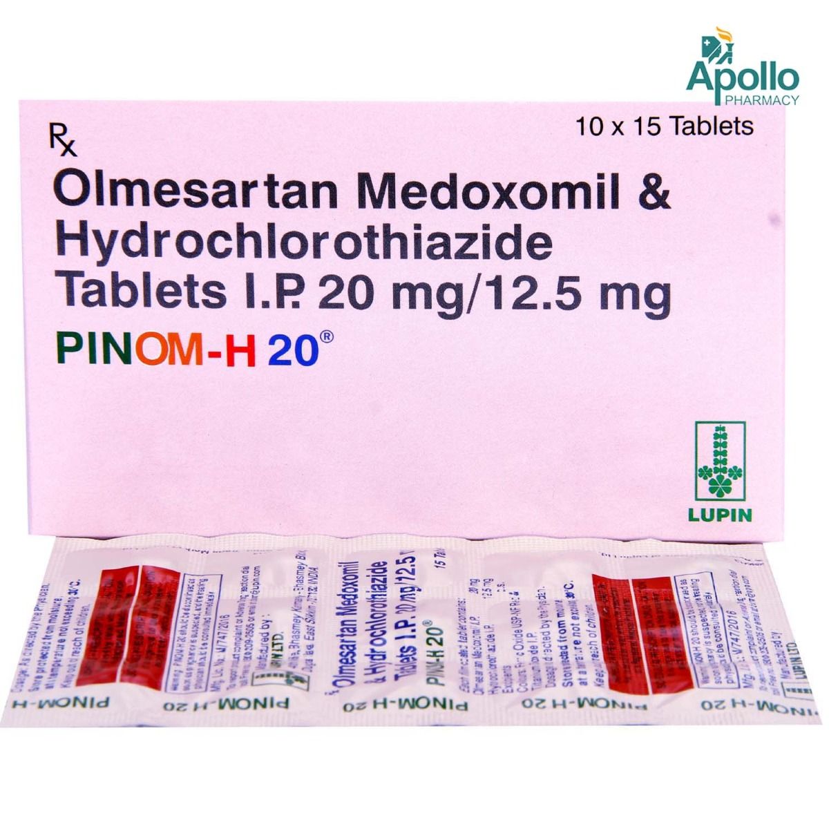 Pinom-H 20 Tablet 15's Price, Uses, Side Effects, Composition - Apollo ...