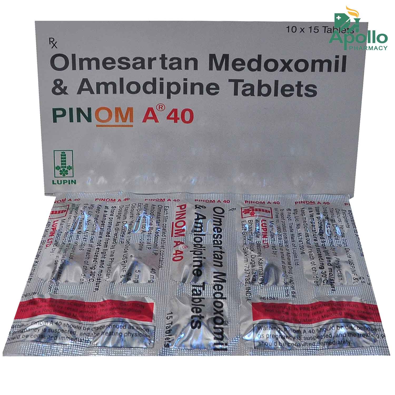 Pinom A 40 Tablet 15's Price, Uses, Side Effects, Composition - Apollo ...