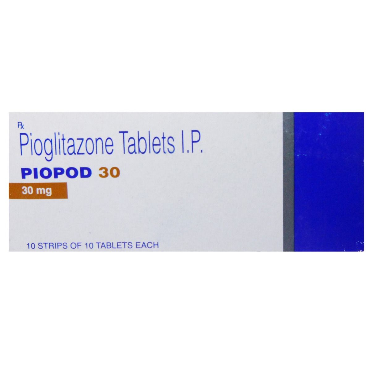 PIOPOD 30MG TABLET Price, Uses, Side Effects, Composition - Apollo Pharmacy