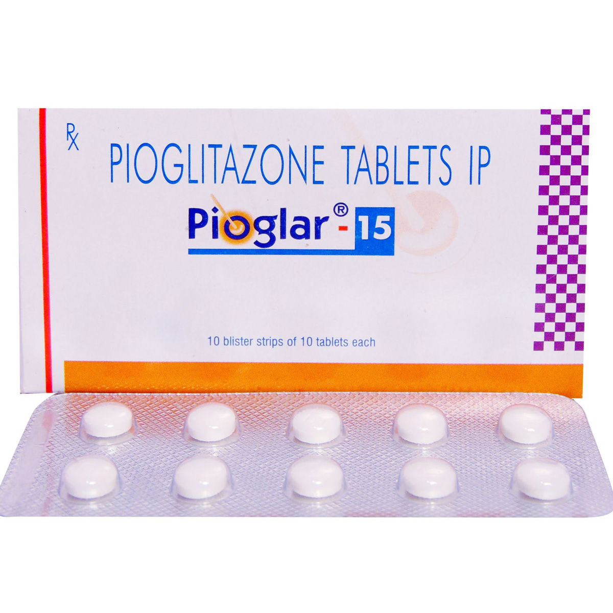 Pioglar-15 Tablet 10's Price, Uses, Side Effects, Composition - Apollo ...