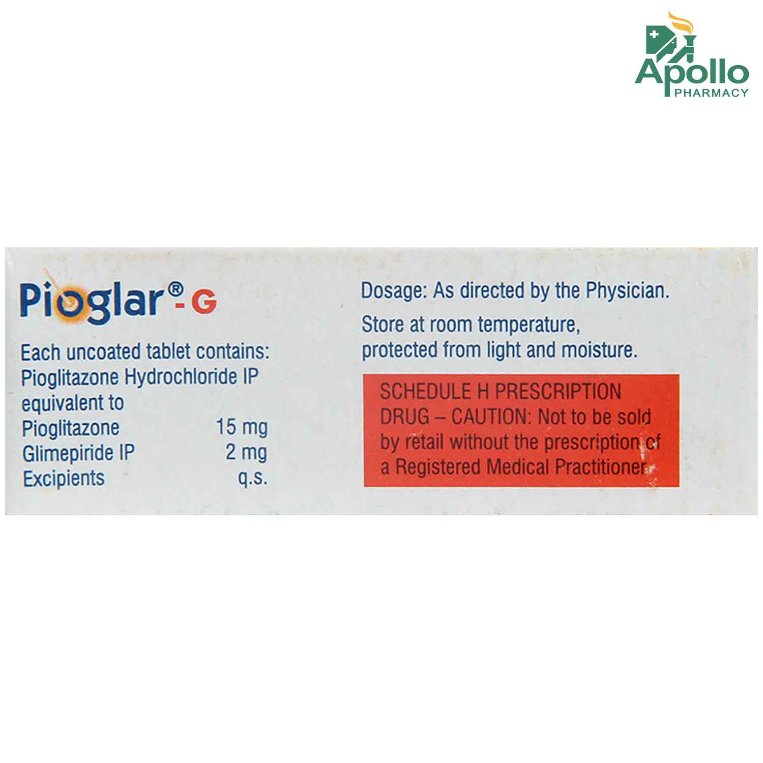 Pioglar-G Tablet 10's Price, Uses, Side Effects, Composition - Apollo ...