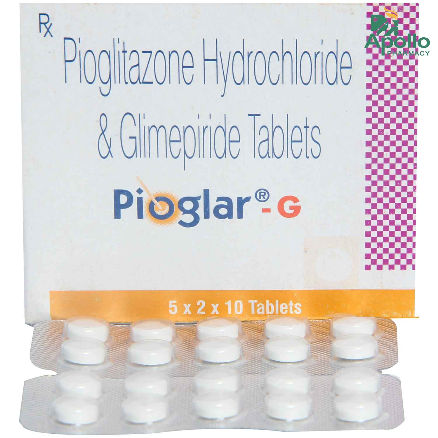 Pioglar-G Tablet 10's Price, Uses, Side Effects, Composition - Apollo ...