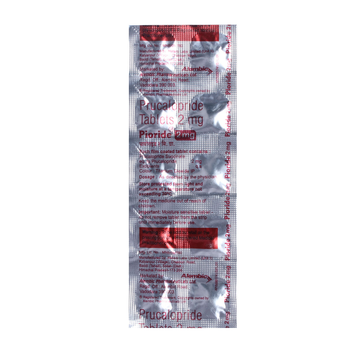 Pioride 2mg Tablet 10's Price, Uses, Side Effects, Composition - Apollo ...