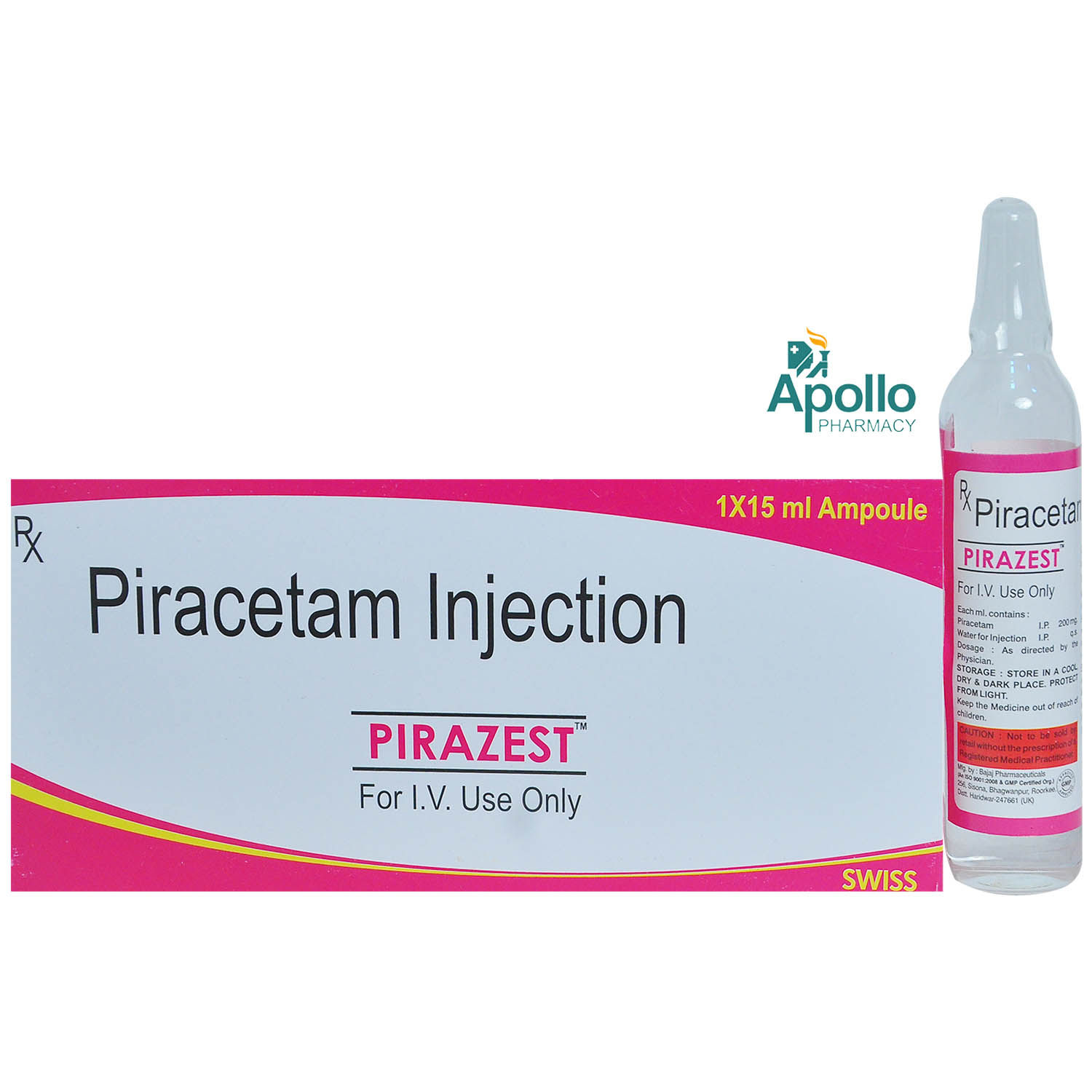 PIRAZEST 15ML INJECTION Price, Uses, Side Effects, Composition - Apollo ...