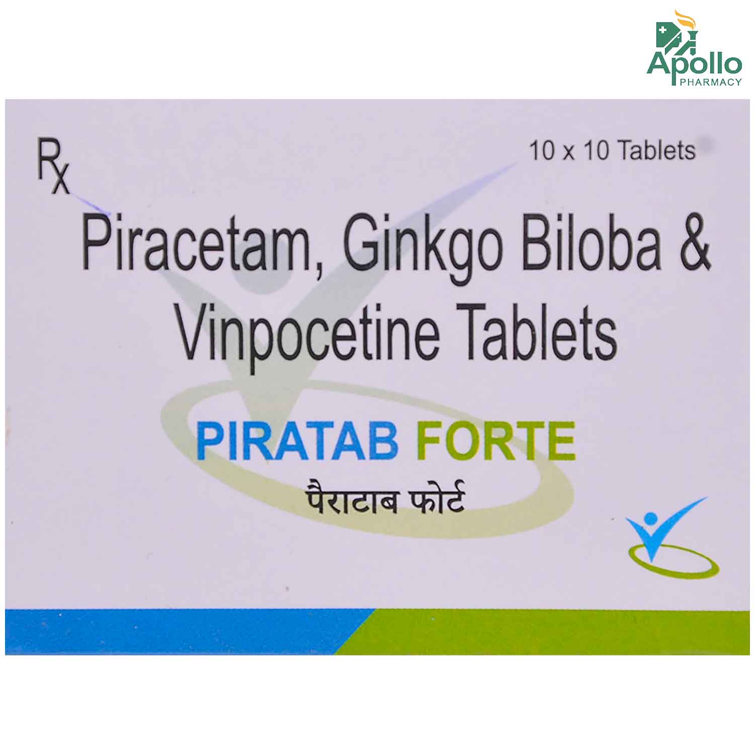 Piratab Forte Tablet 10's Price, Uses, Side Effects, Composition ...