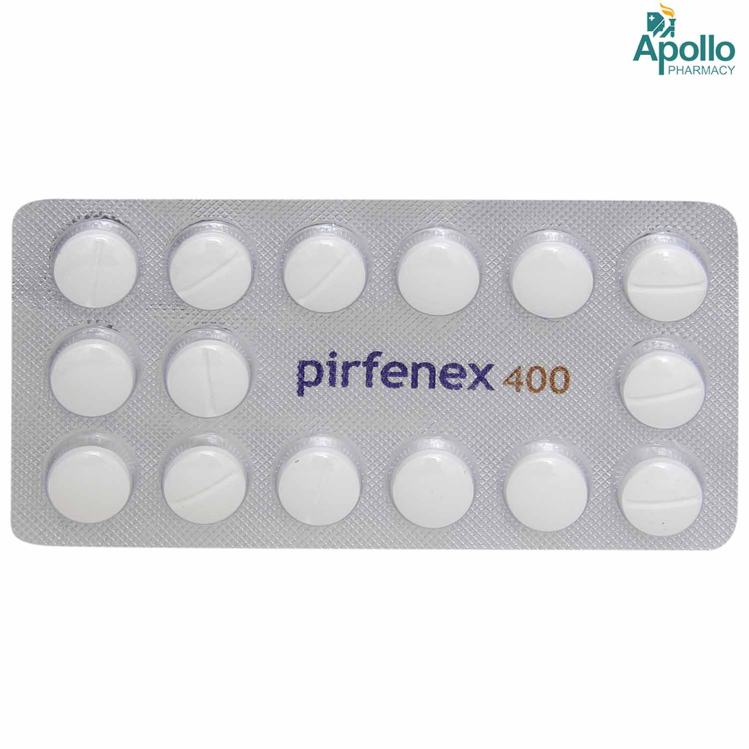 Pirfenex 400 mg Tablet 15's Price, Uses, Side Effects, Composition ...