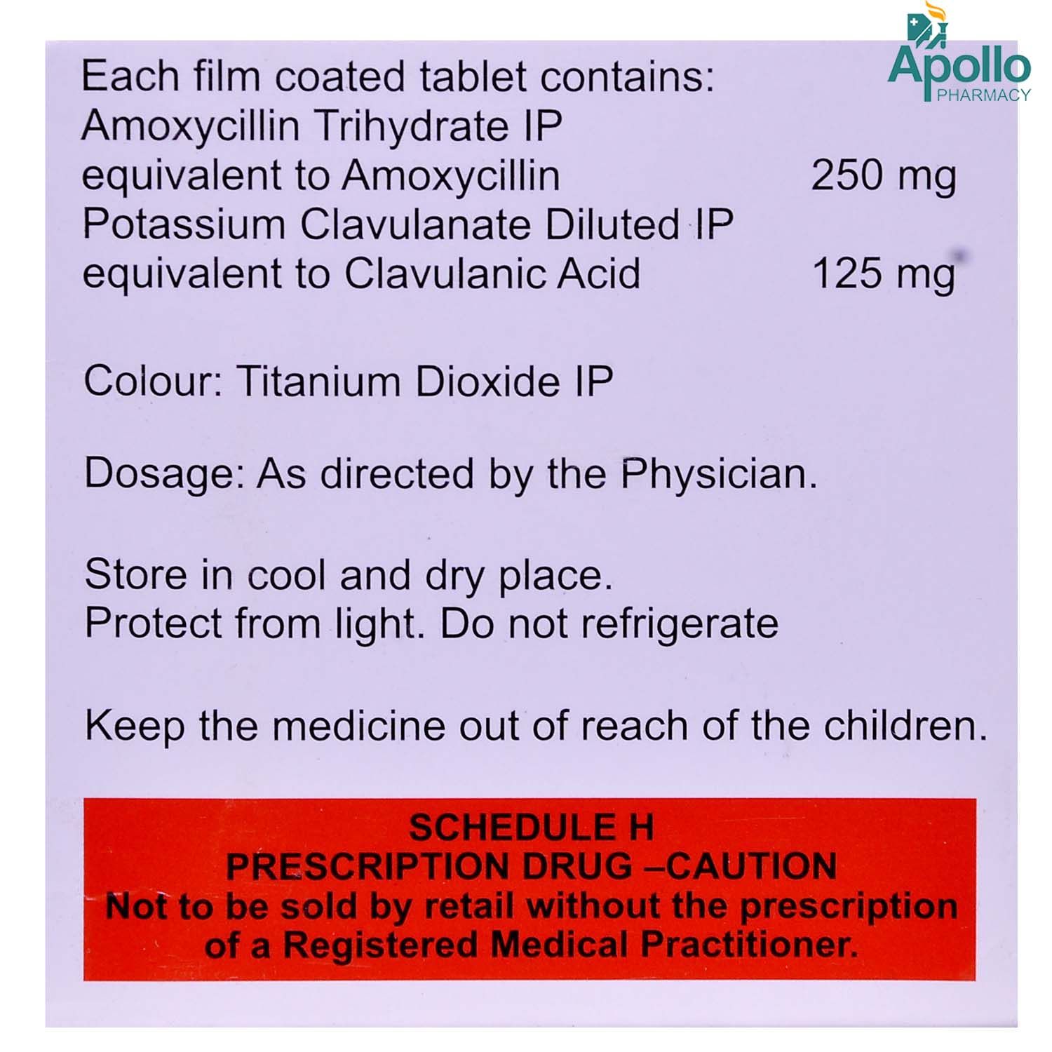 POLYCLAV 375MG TABLET Price, Uses, Side Effects, Composition - Apollo ...
