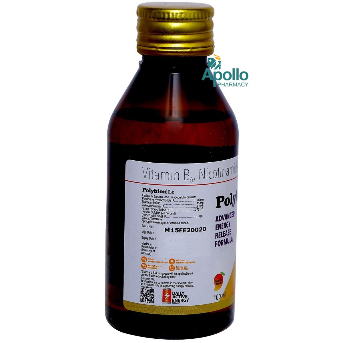 Polybion LC Mango Syrup 100 ml Price, Uses, Side Effects, Composition ...