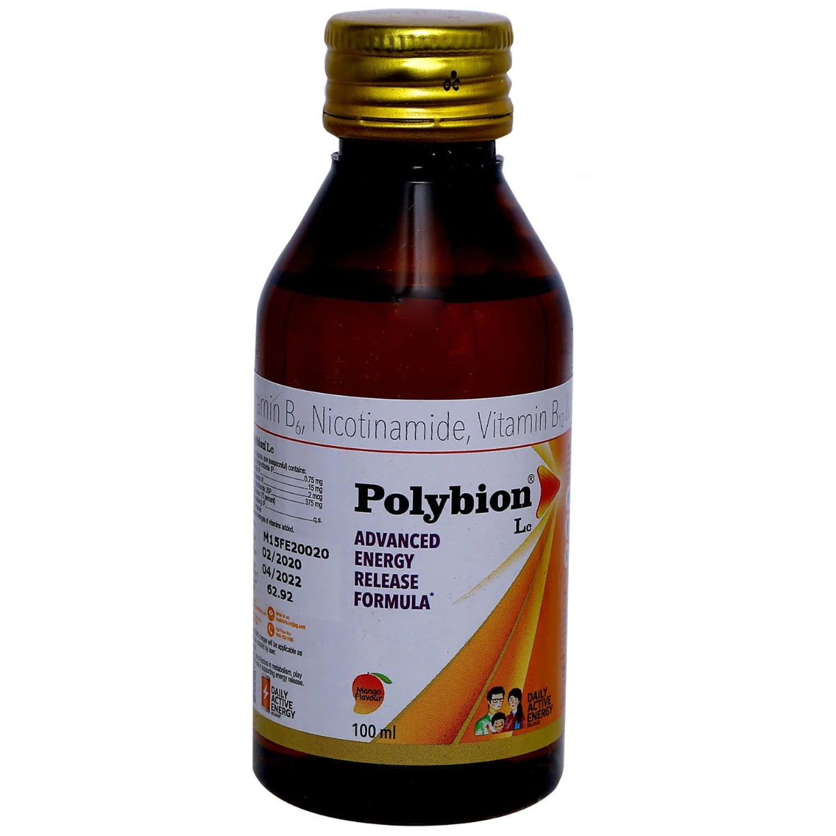 Polybion LC Mango Syrup 100 ml Price, Uses, Side Effects, Composition ...
