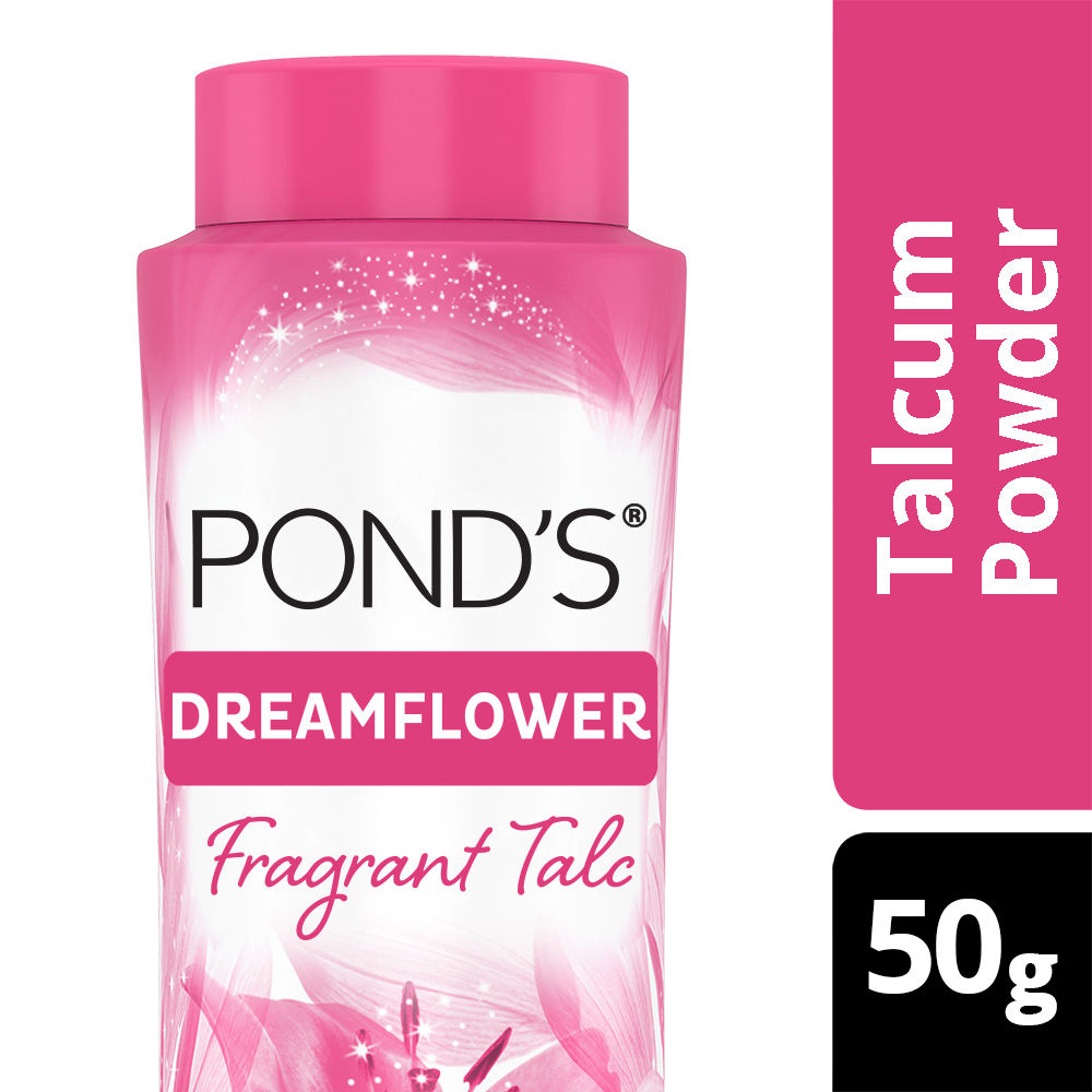 Ponds Dreamflower Pink Lily Fragrant Talcum Powder, 50 gm Price, Uses ...