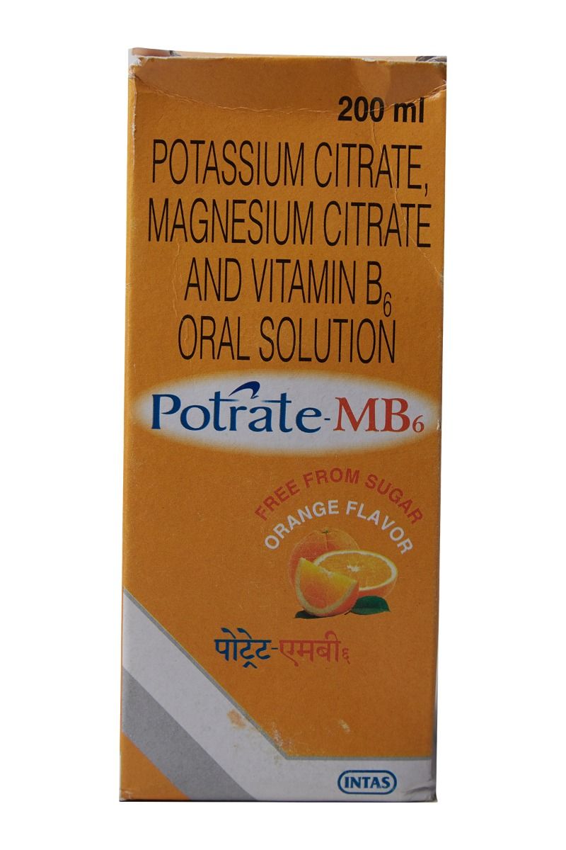 Potrate MB6 Orange Oral Solution 450 ml Price, Uses, Side Effects ...