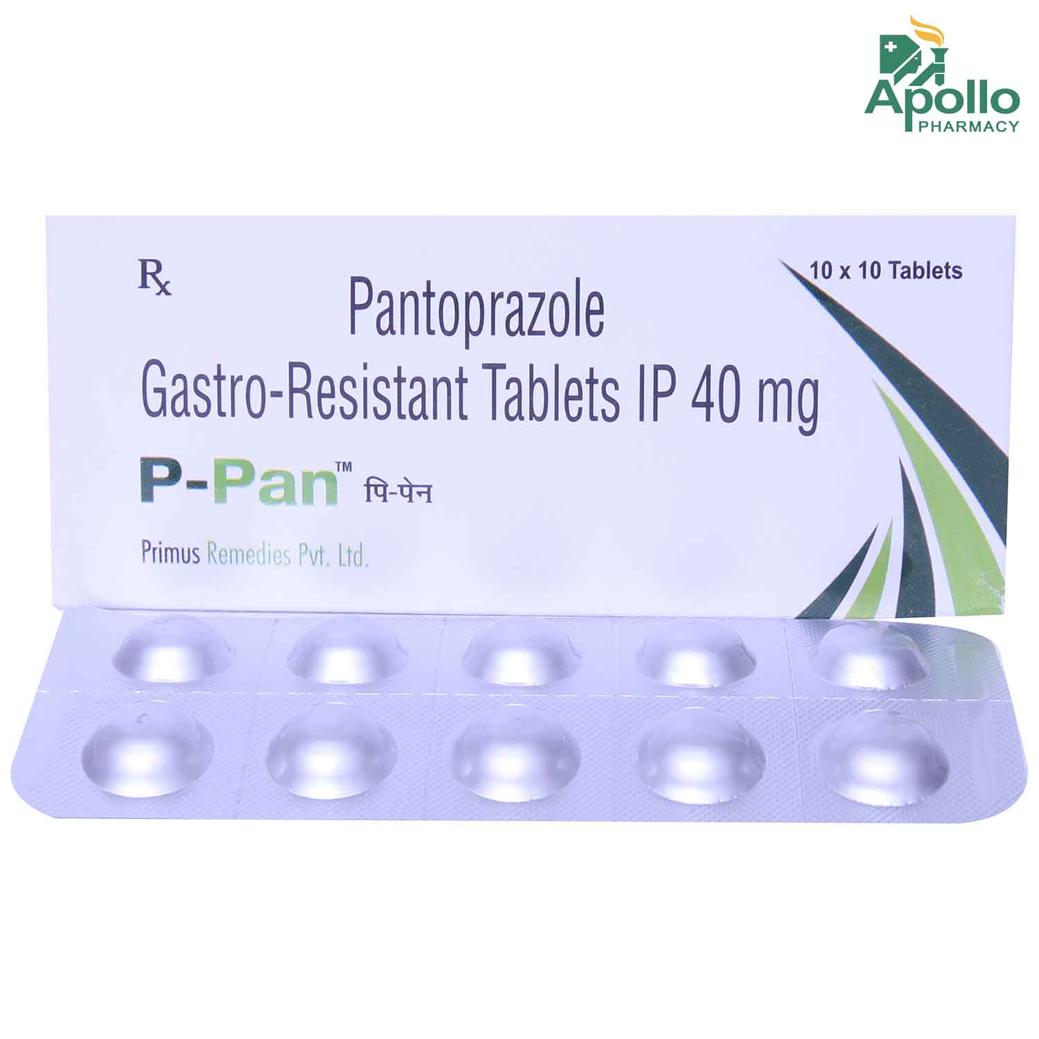 Ppan 40 mg Tablet 10's Price, Uses, Side Effects, Composition - Apollo ...