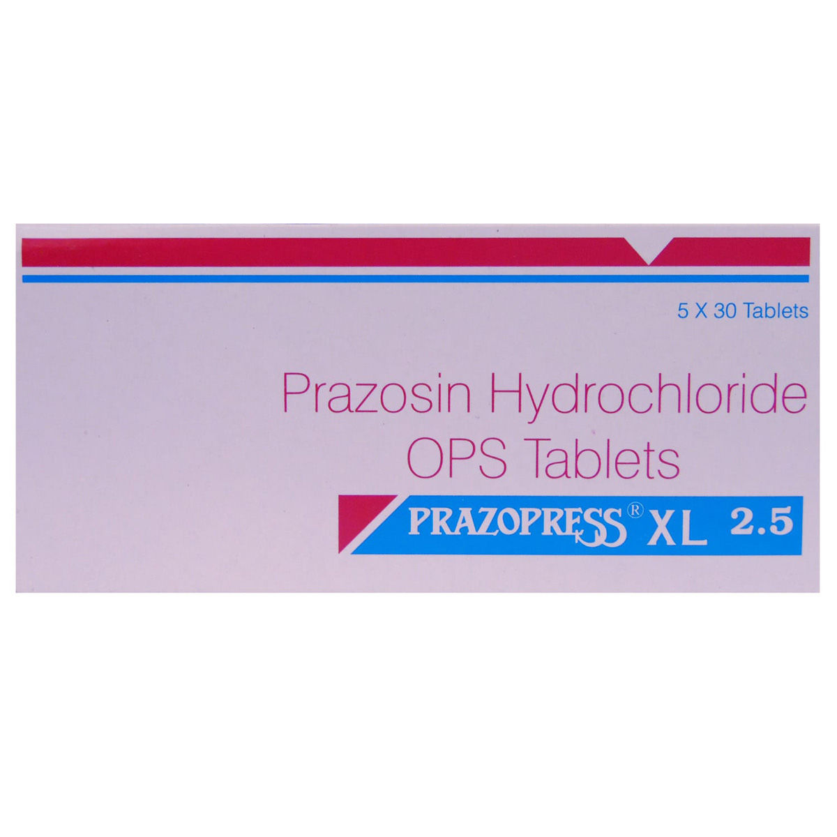 Prazopress XL 2.5 Tablet 30's Price, Uses, Side Effects, Composition ...