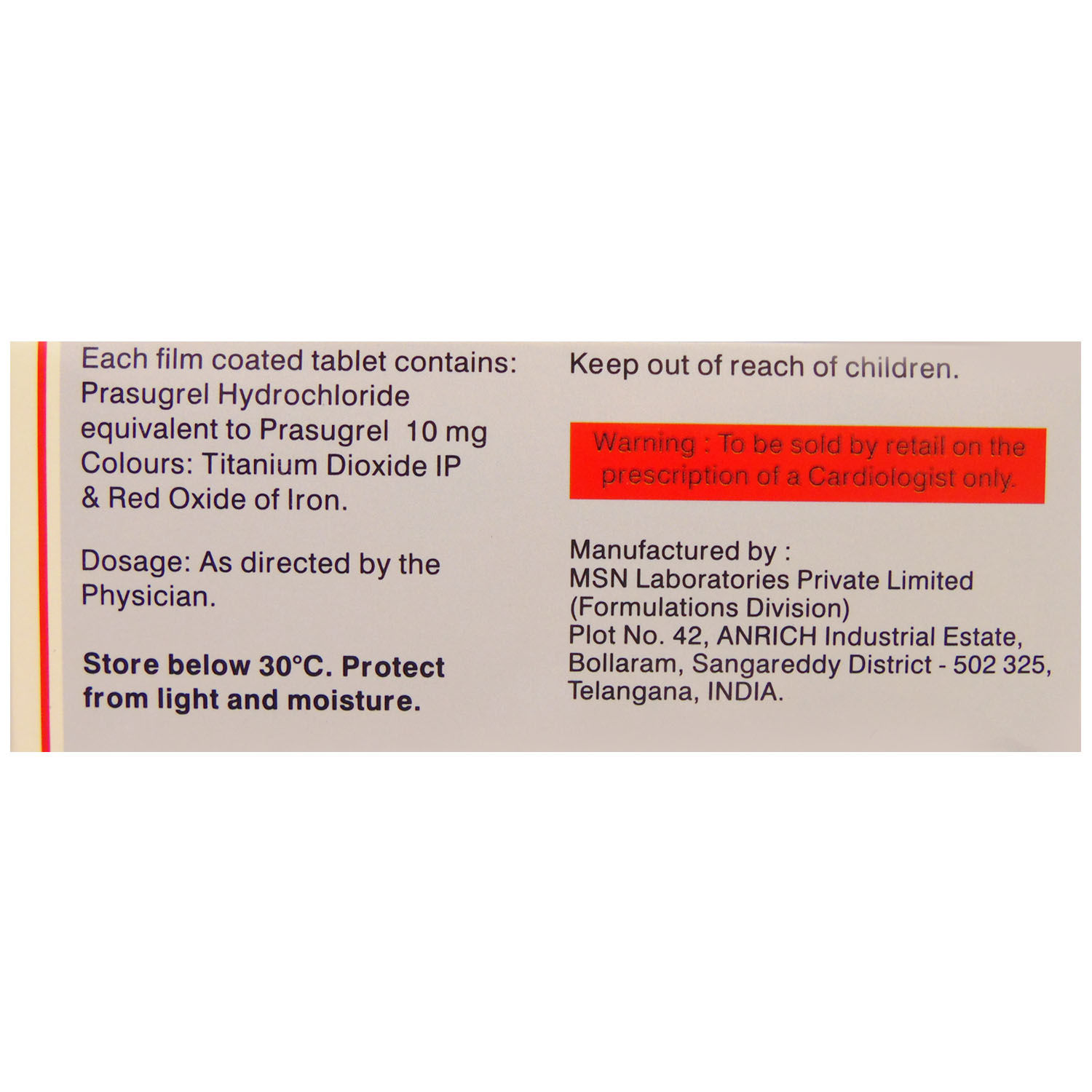 Prasudoc 10 Tablet 10's Price, Uses, Side Effects, Composition - Apollo ...