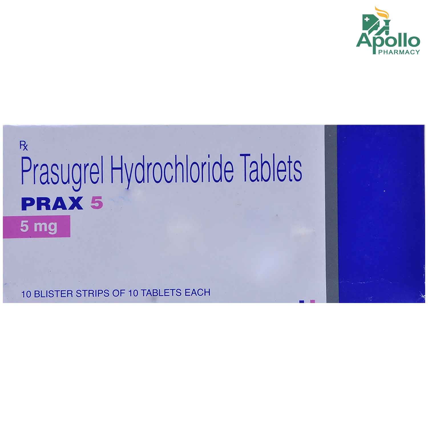 Prax 5 Tablet 10's Price, Uses, Side Effects, Composition - Apollo Pharmacy