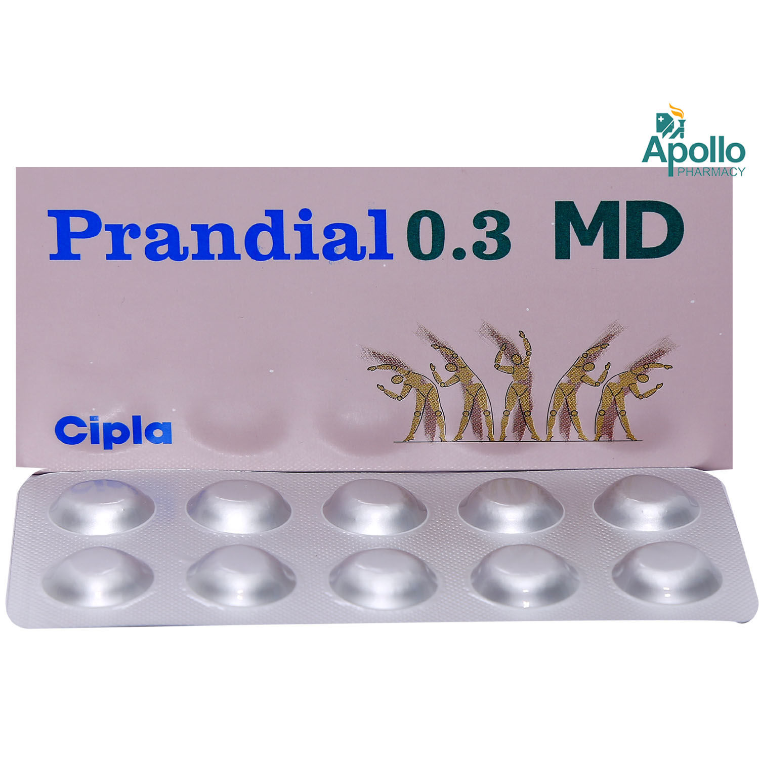 PRANDIAL MD 0.3MG TABLET Price, Uses, Side Effects, Composition ...