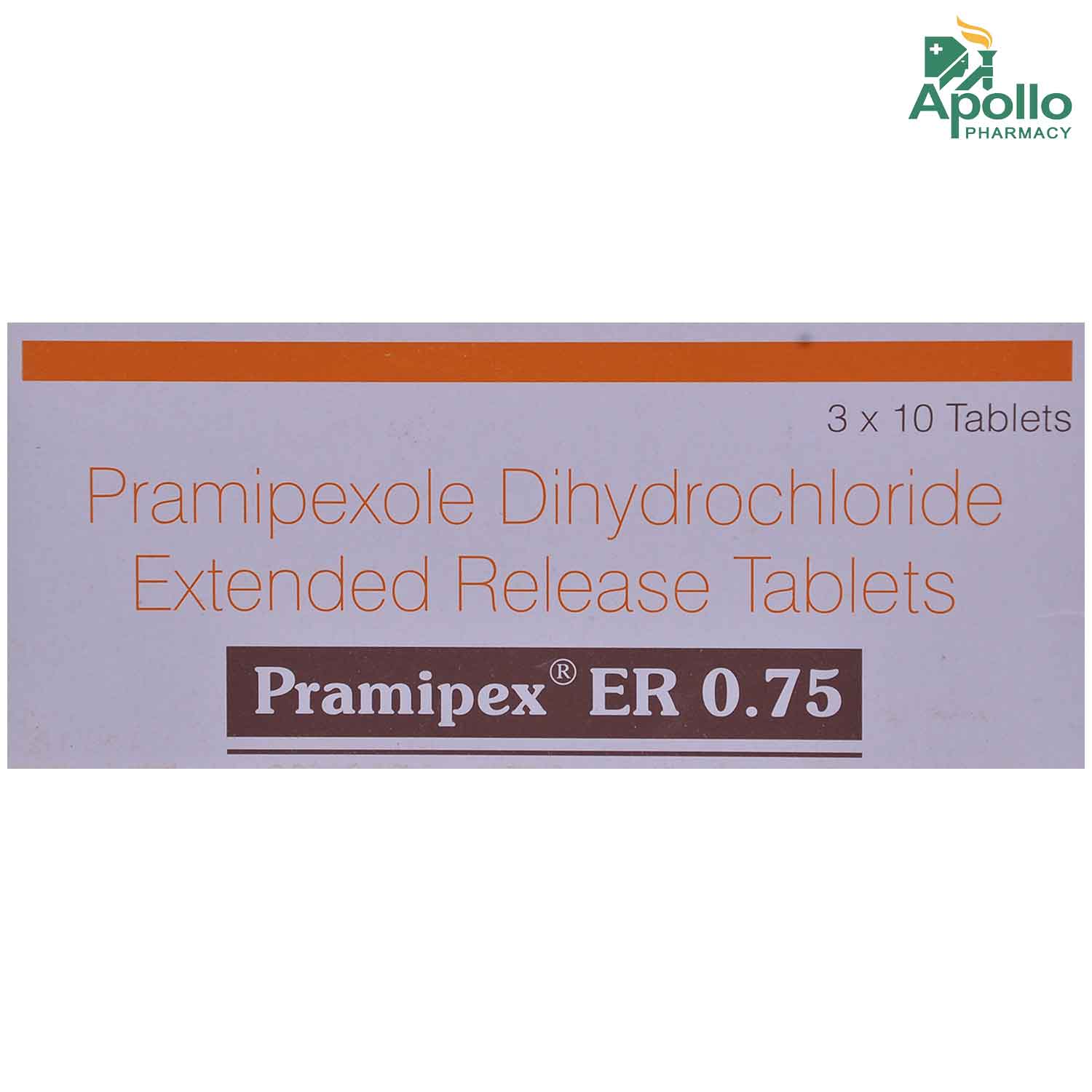 Pramipex ER 0.75 Tablet 10's Price, Uses, Side Effects, Composition ...