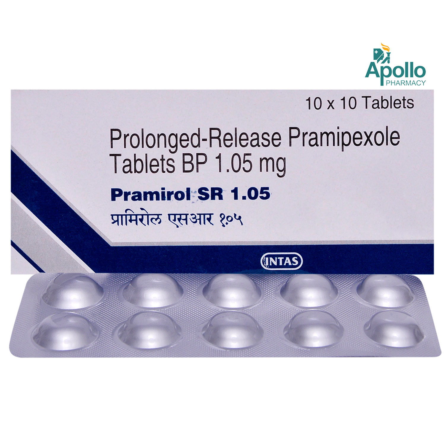 Pramirol SR1.05 Tablet 10's Price, Uses, Side Effects, Composition ...