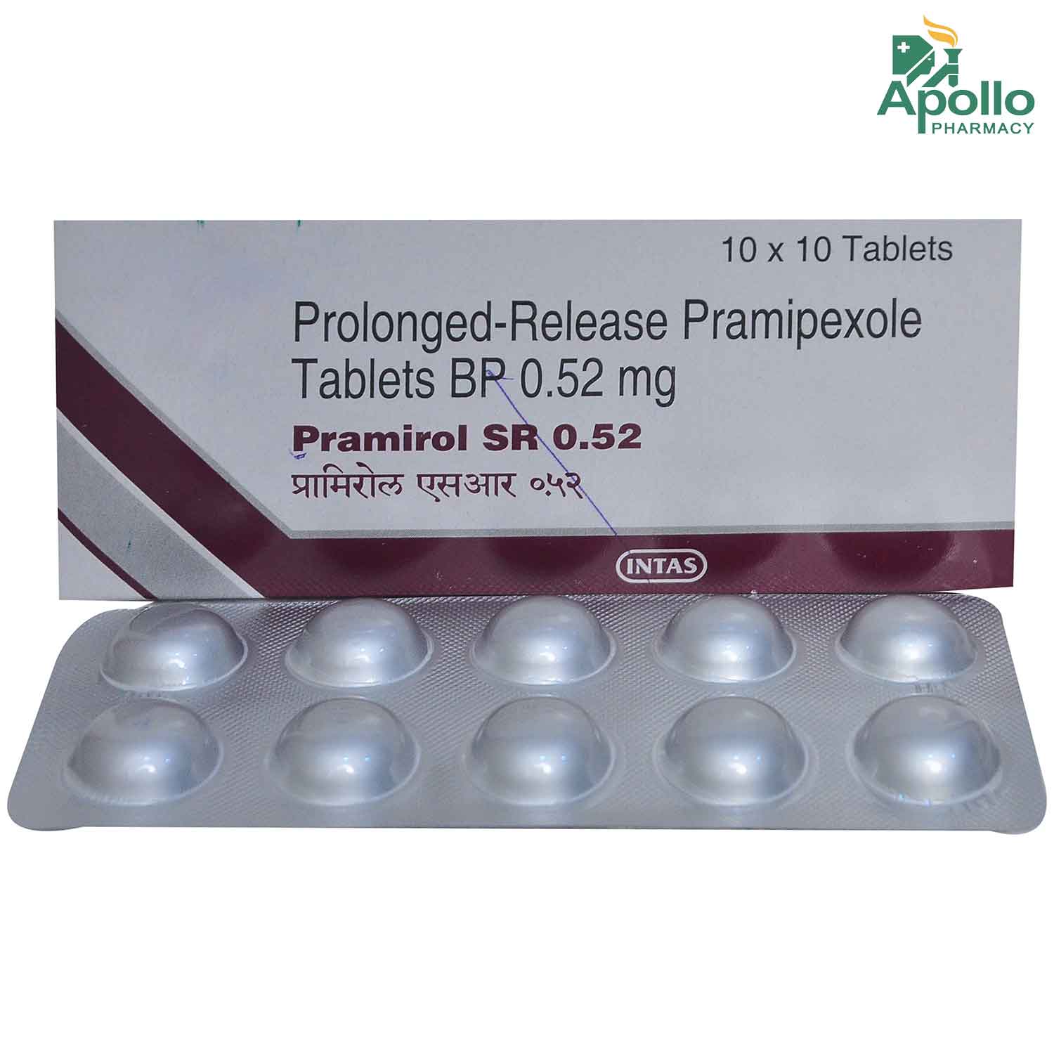 Pramirol SR 0.52 Tablet 10's Price, Uses, Side Effects, Composition ...
