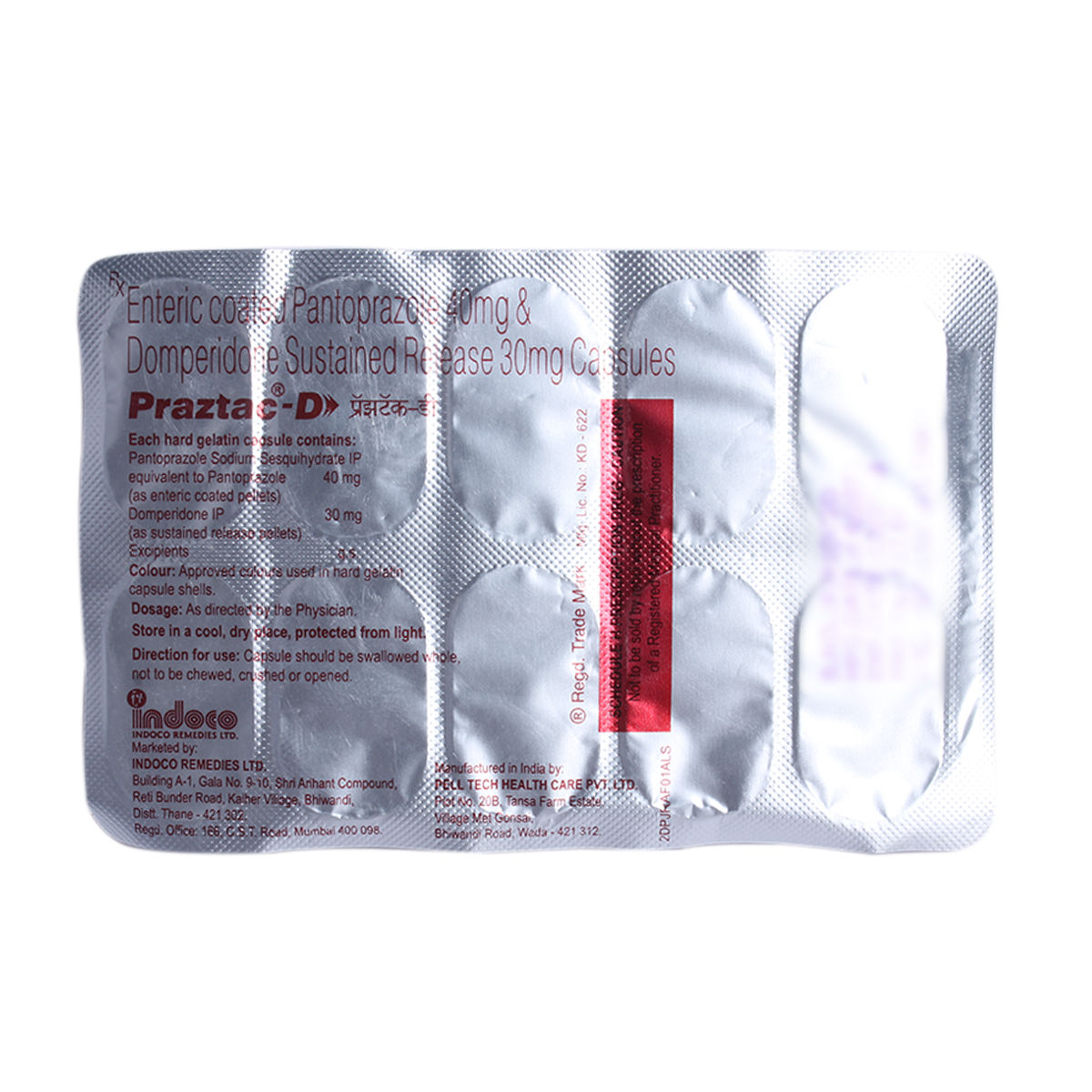Praztac D Capsule 10's Price, Uses, Side Effects, Composition - Apollo ...