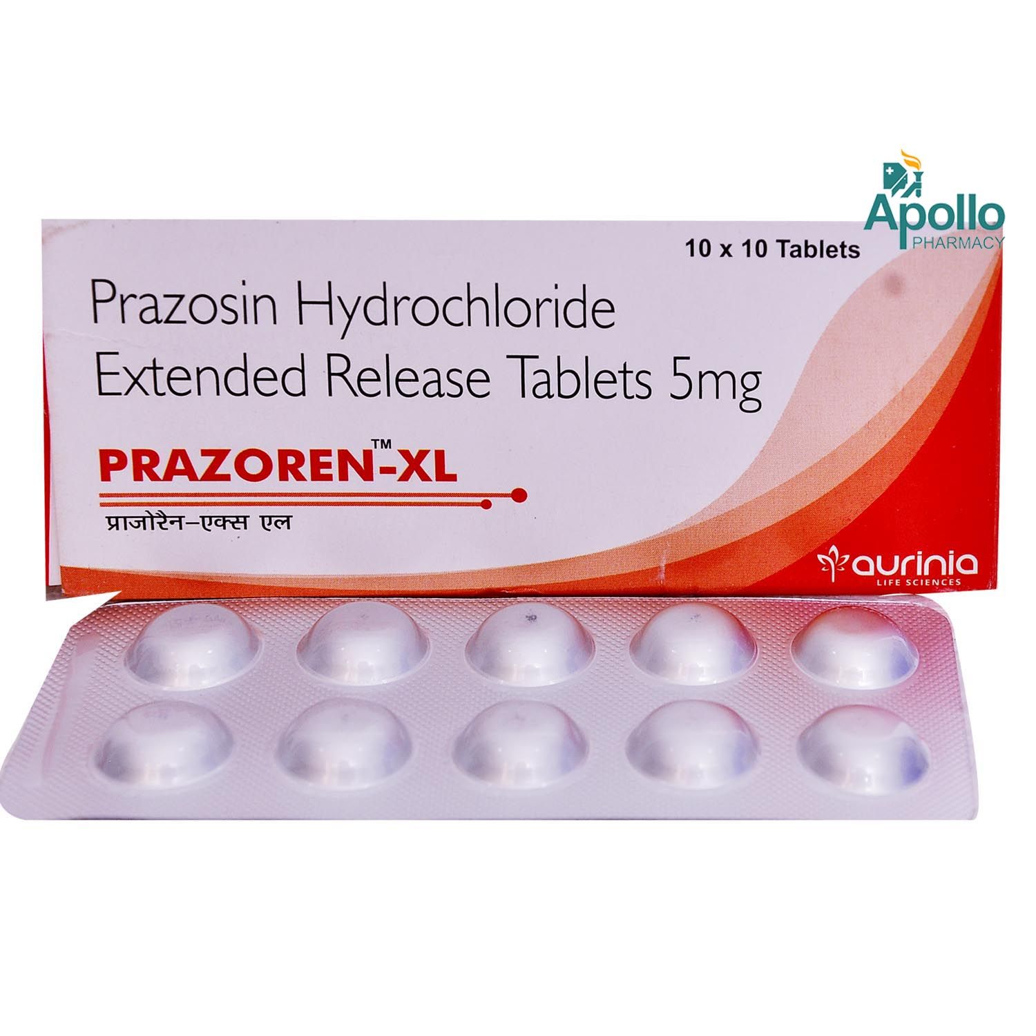 Prazoren-Xl 5mg Tablet 10's Price, Uses, Side Effects, Composition ...