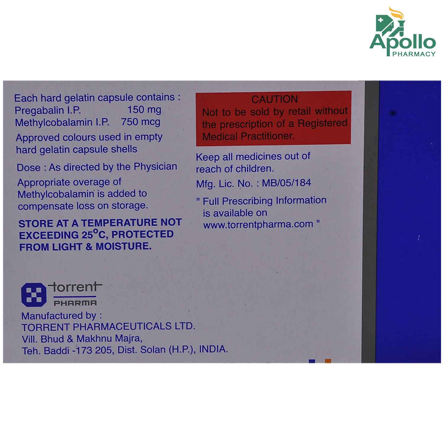 PREGALIN M CAPSULE 150MG Price, Uses, Side Effects, Composition ...