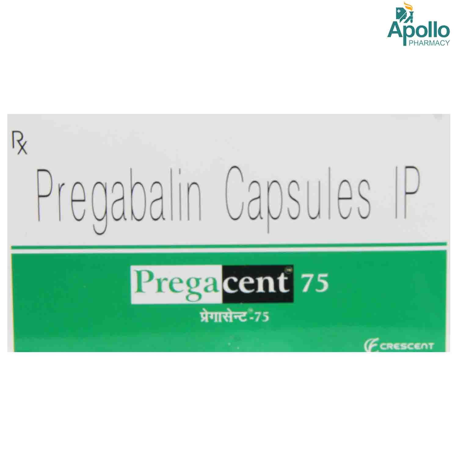 PREGACENT 75MG CAPSULE Price, Uses, Side Effects, Composition - Apollo ...