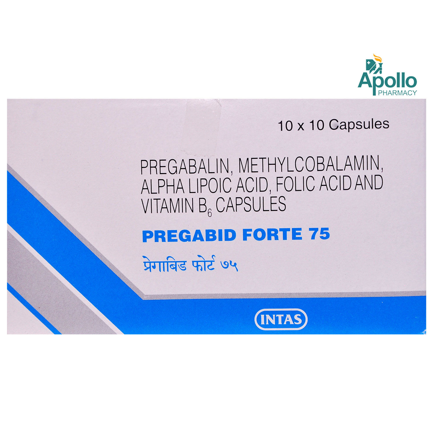 Pregabid Forte 75 Capsule 10's Price, Uses, Side Effects, Composition ...