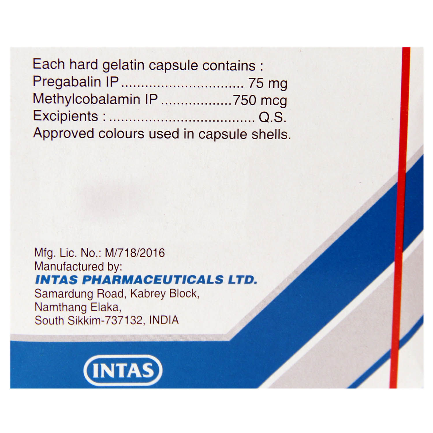 Prelin M 75 Capsule 15's Price, Uses, Side Effects, Composition ...