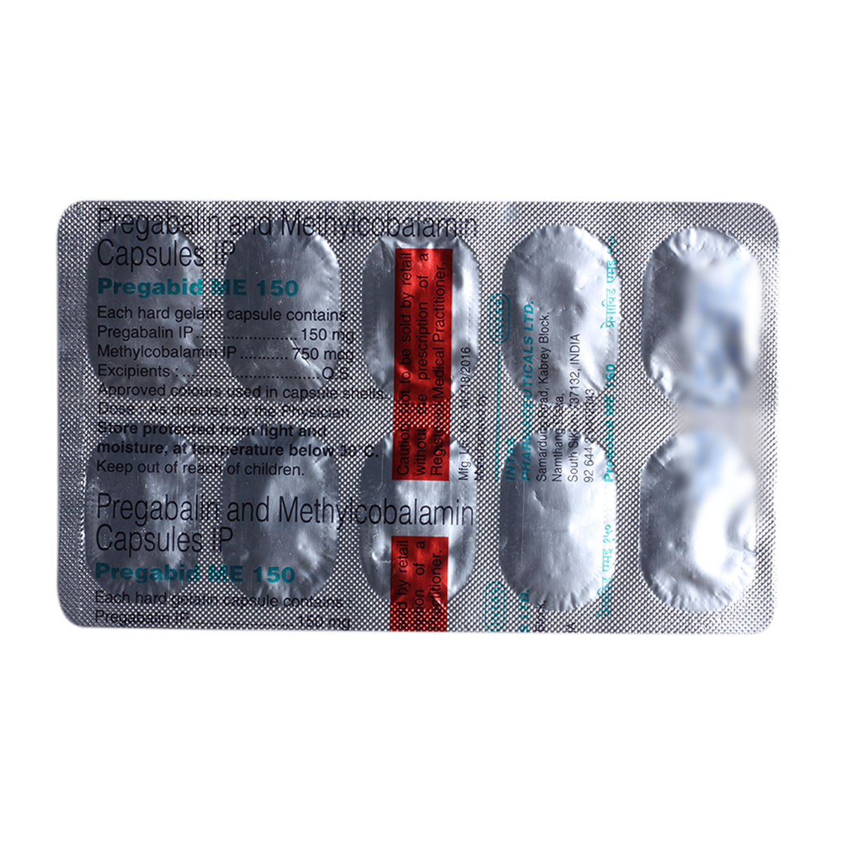 Pregabid ME 150 Capsule 10's Price, Uses, Side Effects, Composition ...