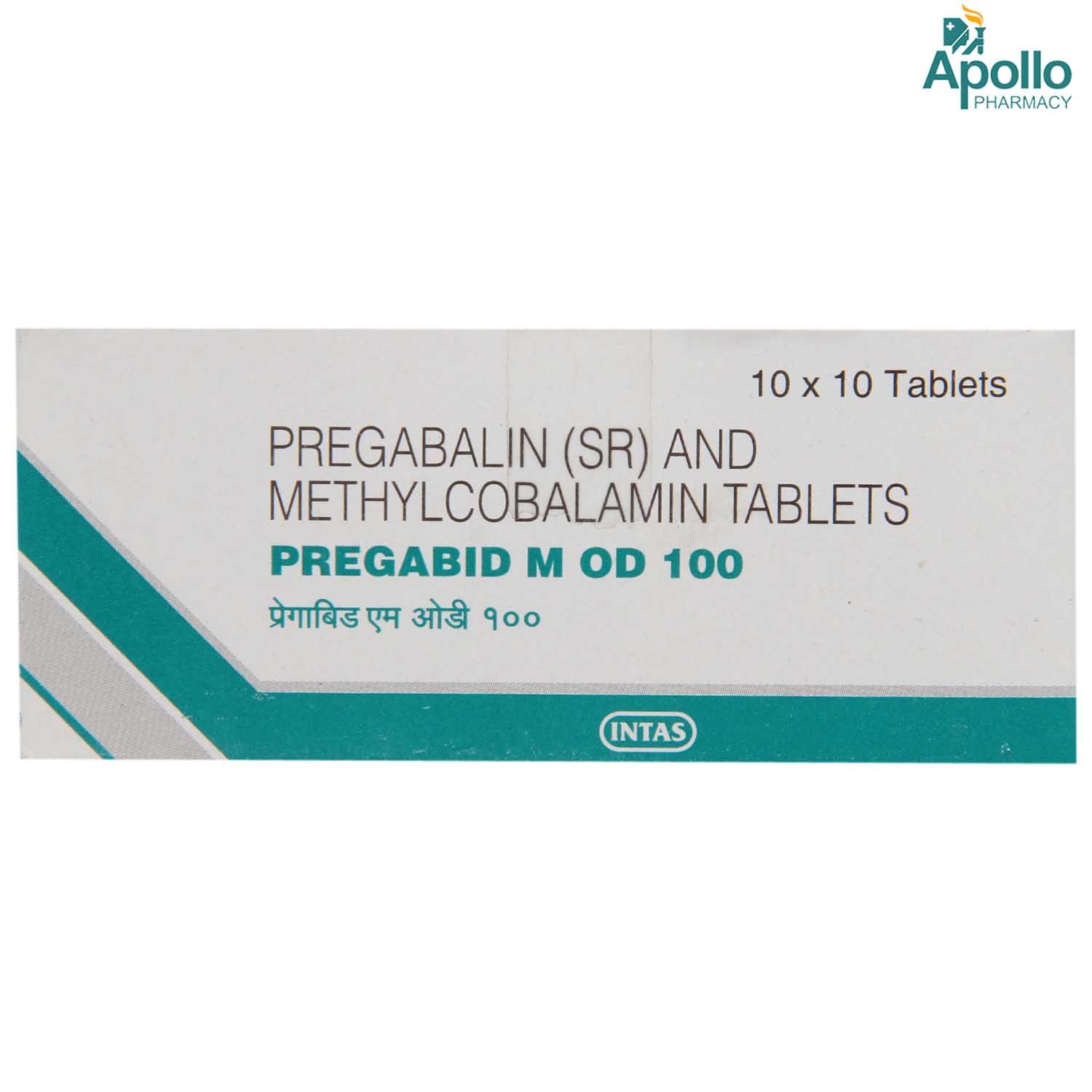 Pregabid M OD 100 Tablet 10's Price, Uses, Side Effects, Composition ...