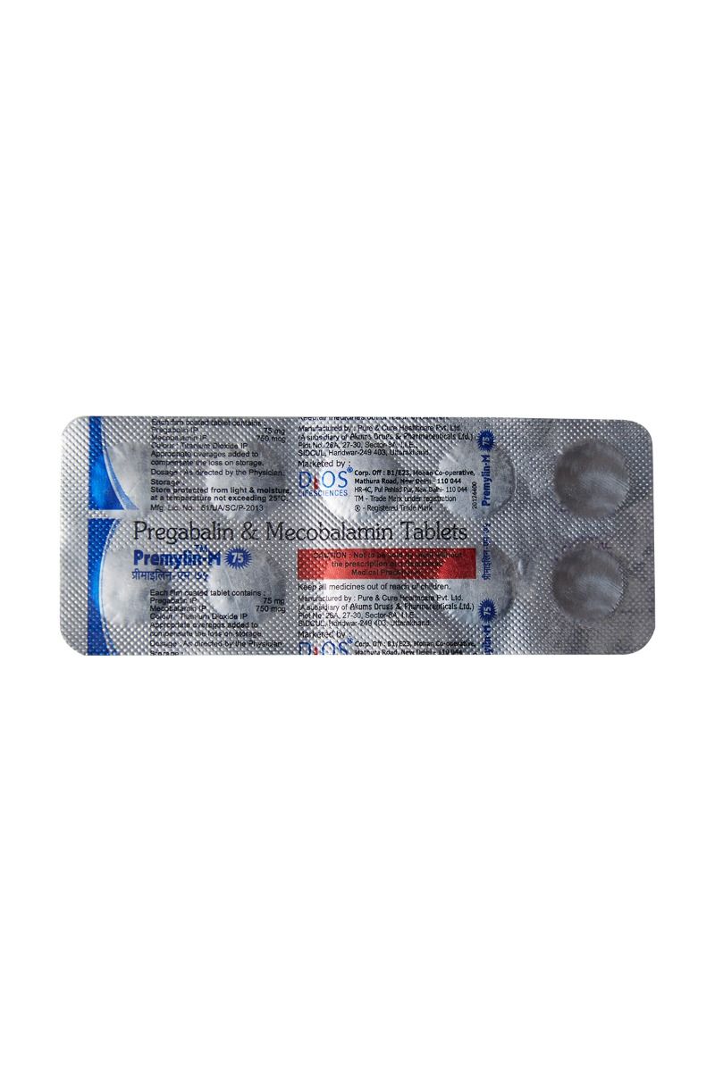 Premylin M 750 Tablet 10's Price, Uses, Side Effects, Composition ...
