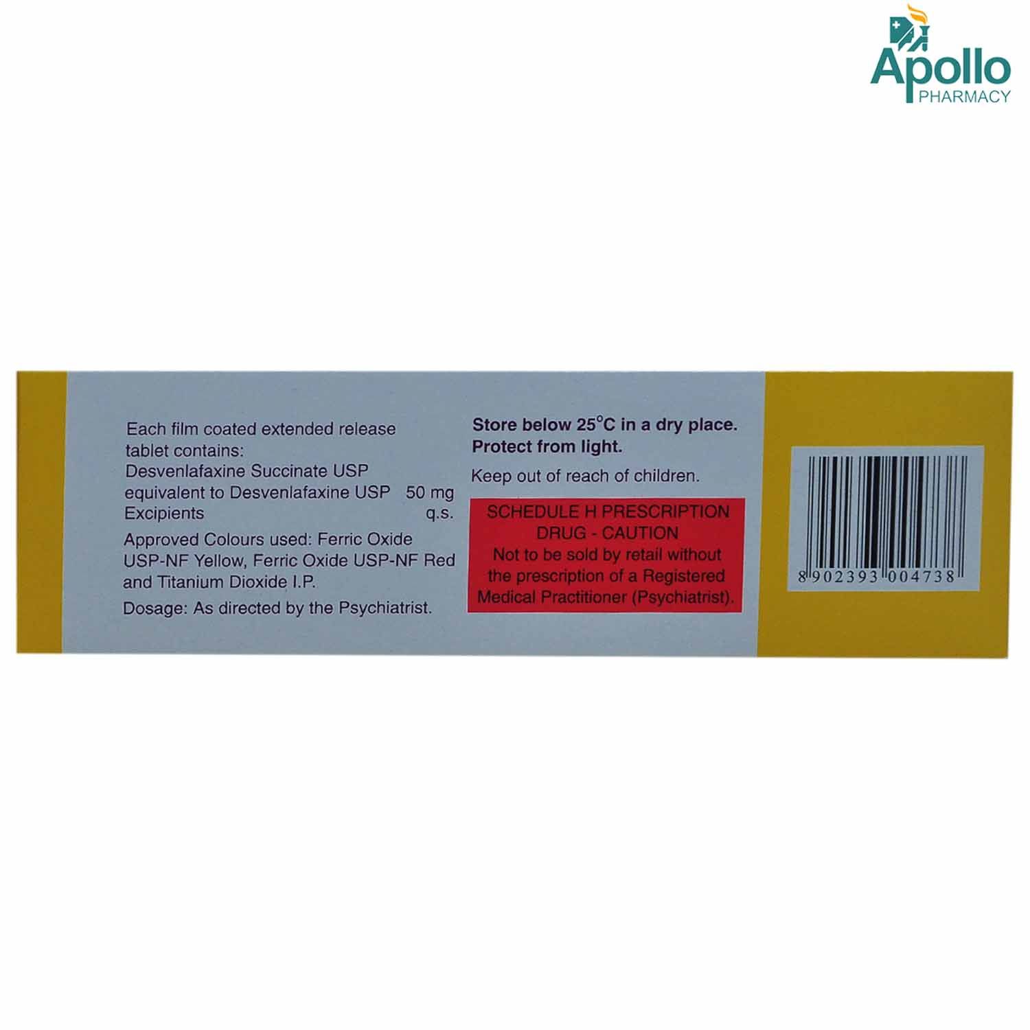 Prestiq 50 Tablet 10's Price, Uses, Side Effects, Composition - Apollo ...