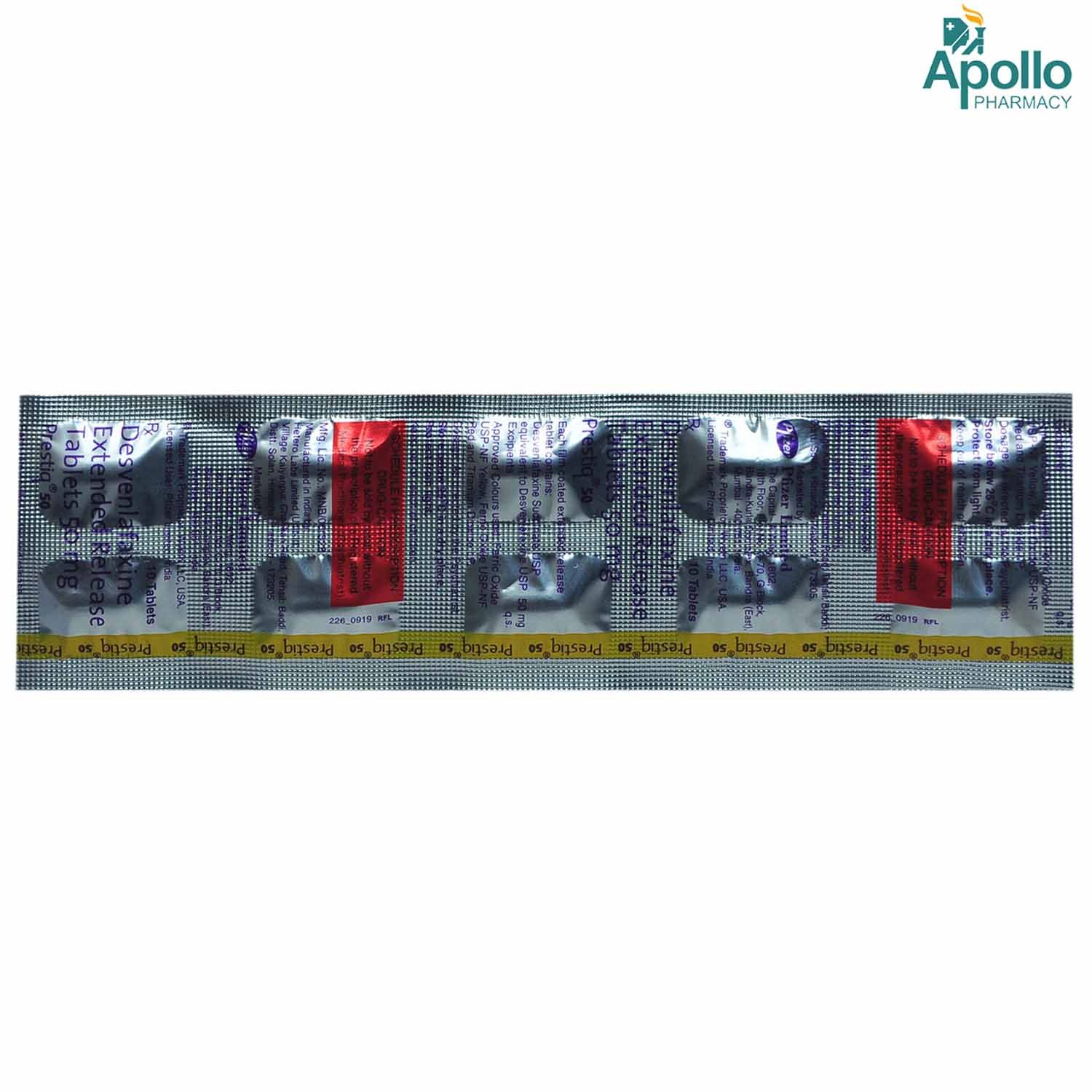 Prestiq 50 Tablet 10's Price, Uses, Side Effects, Composition - Apollo ...