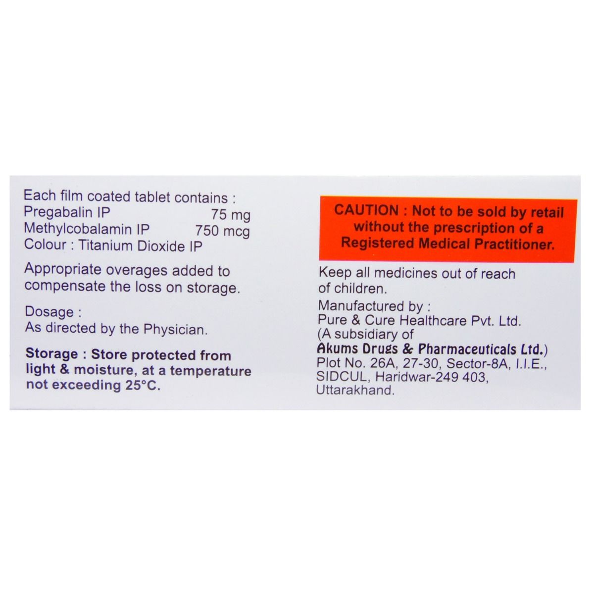 Pregaleo M Tablet 10's Price, Uses, Side Effects, Composition - Apollo ...