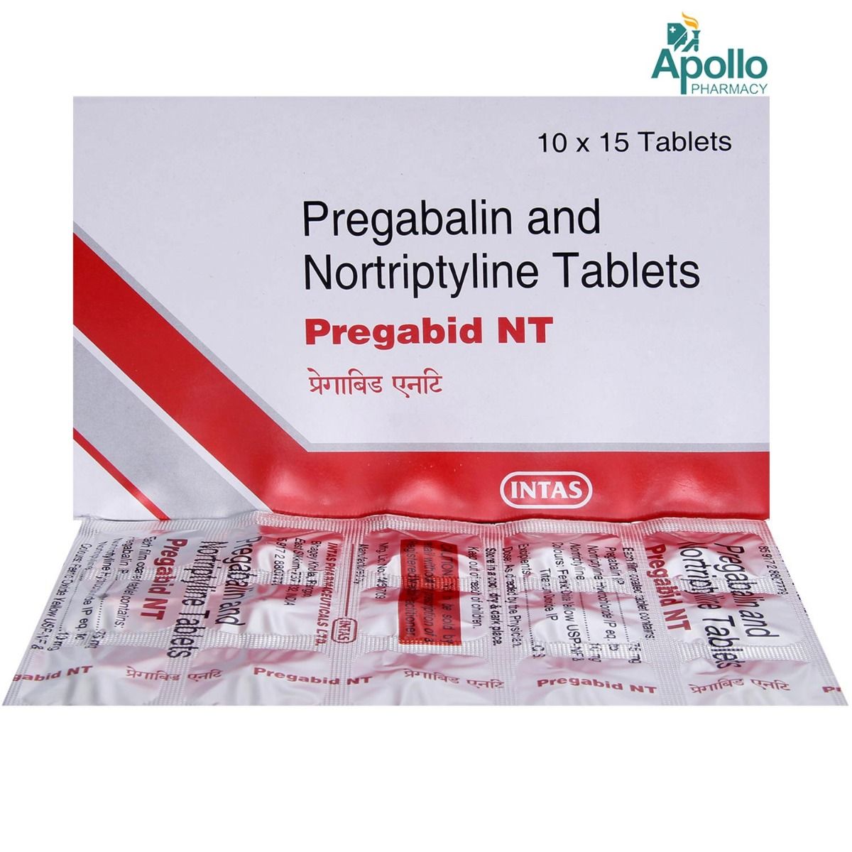 Pregabid NT Tablet 15's Price, Uses, Side Effects, Composition - Apollo ...