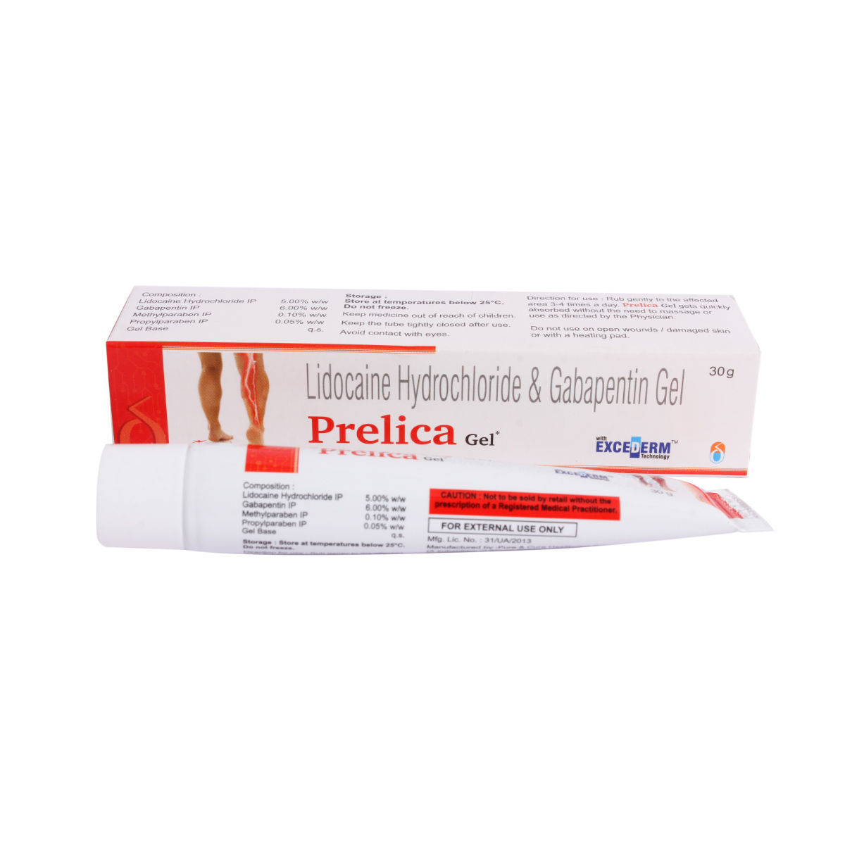 Prelica Gel 30gm Price, Uses, Side Effects, Composition - Apollo Pharmacy