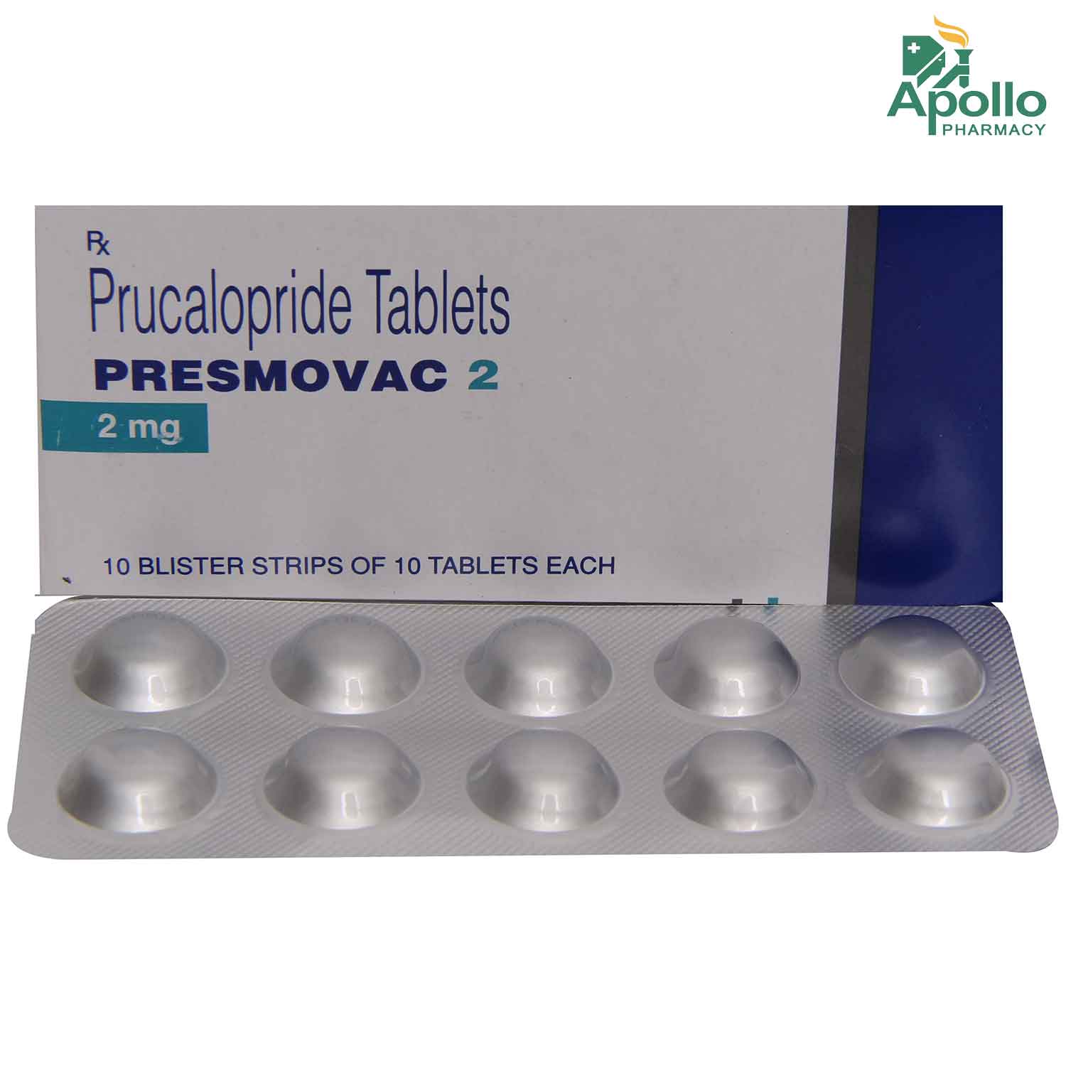 PRESMOVAC 2MG TABLET 10'S Price, Uses, Side Effects, Composition ...