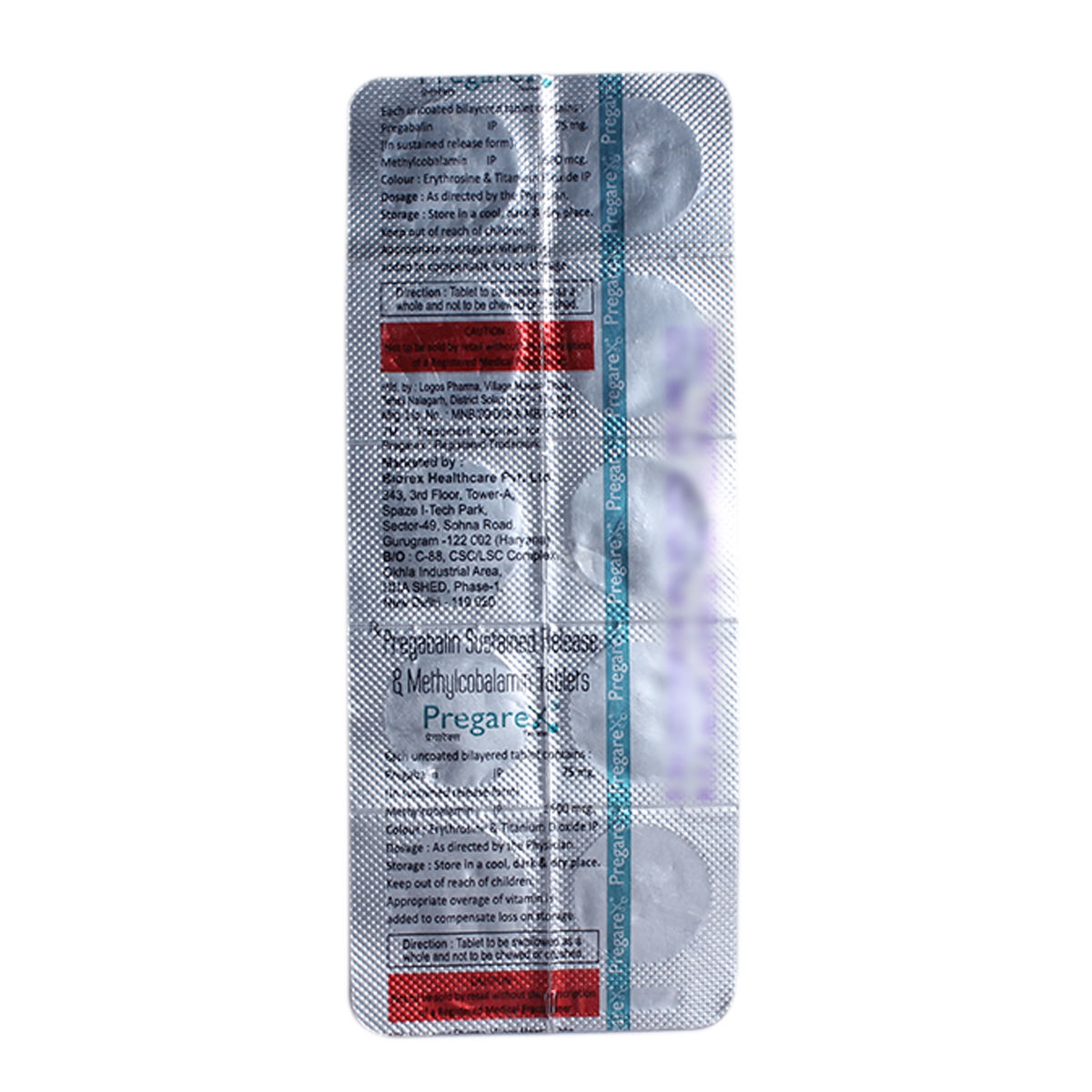 Pregarex Tablet 10's Price, Uses, Side Effects, Composition - Apollo ...