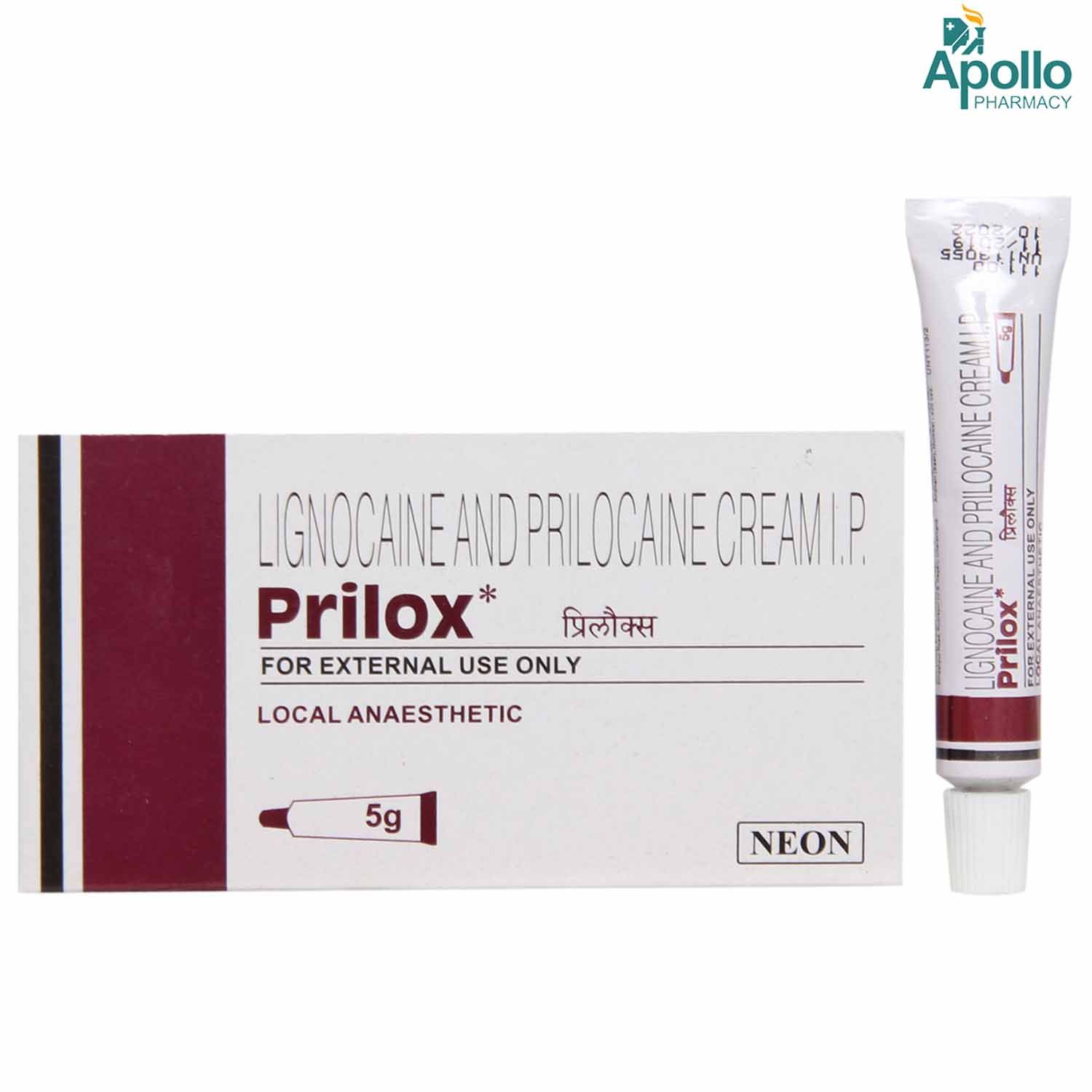 Prilox Cream 5 gm Price, Uses, Side Effects, Composition - Apollo Pharmacy