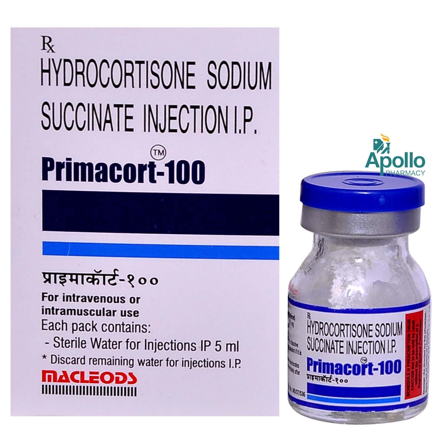 Primacort 100 Injection 1's Price, Uses, Side Effects, Composition ...