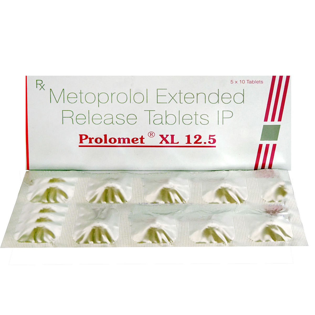 Prolomet XL 12.5 Tablet 10's Price, Uses, Side Effects, Composition ...