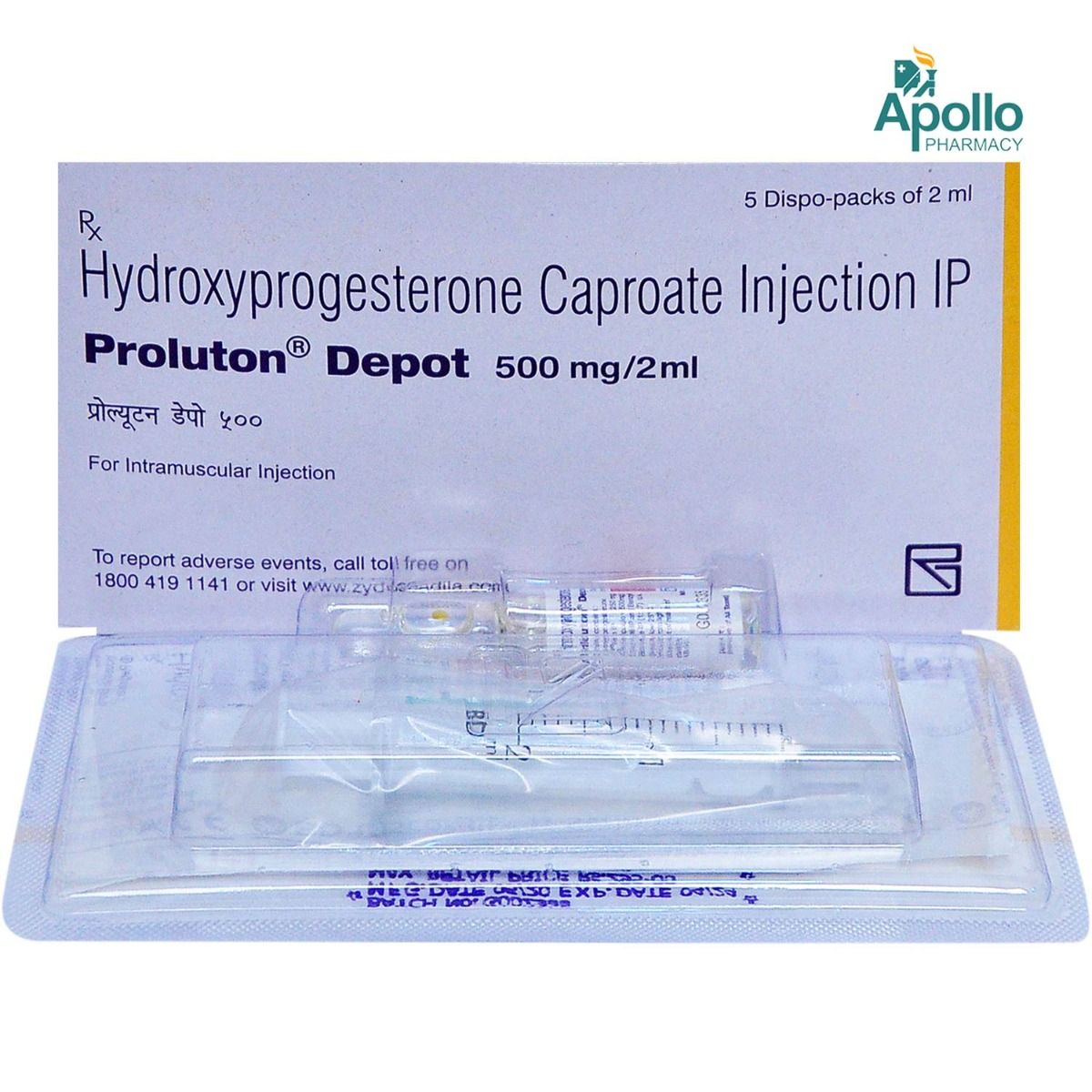 Proluton Depot Injection 2 ml Price, Uses, Side Effects, Composition ...